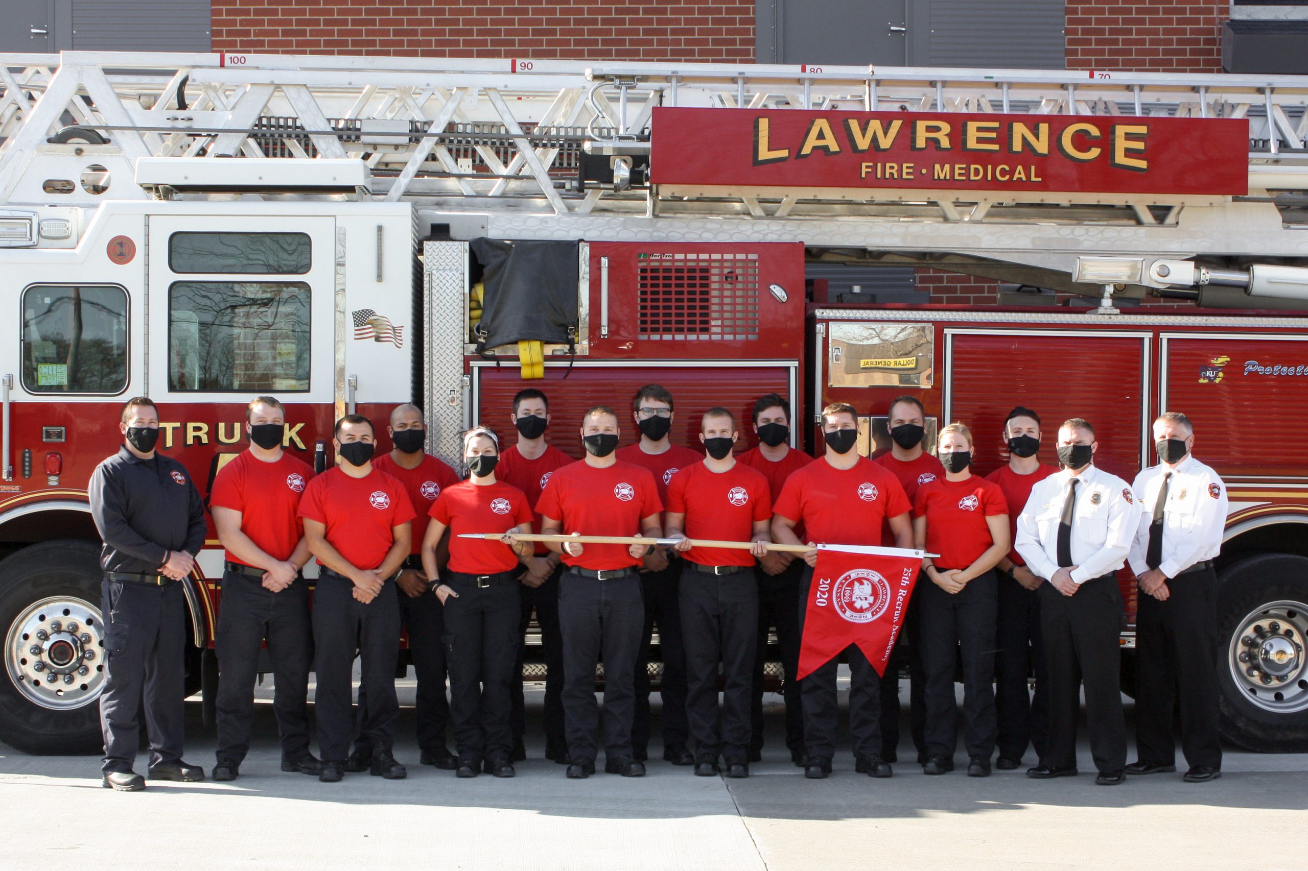 Group of new firefighters graduate academy, join Lawrence-Douglas ...